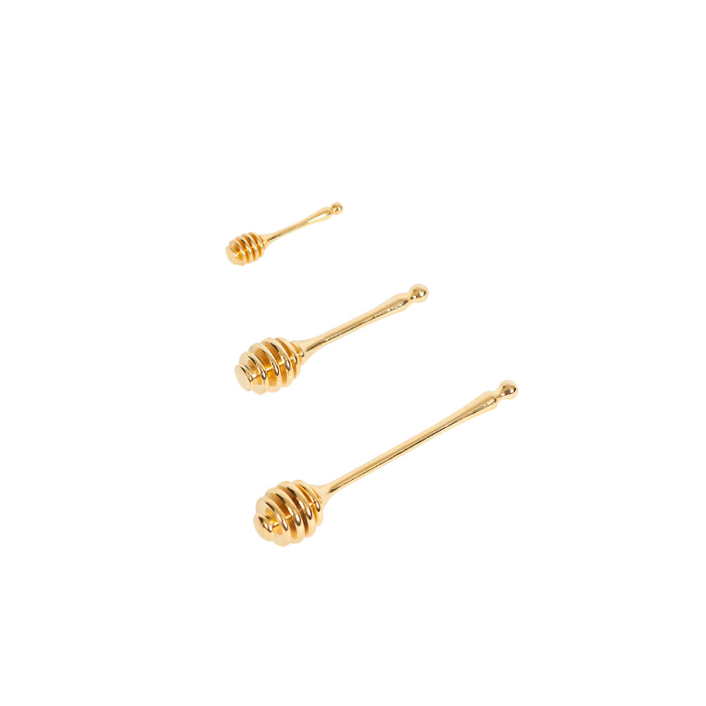 Gold Plated Regional Honey Dippers - atelierdumiel